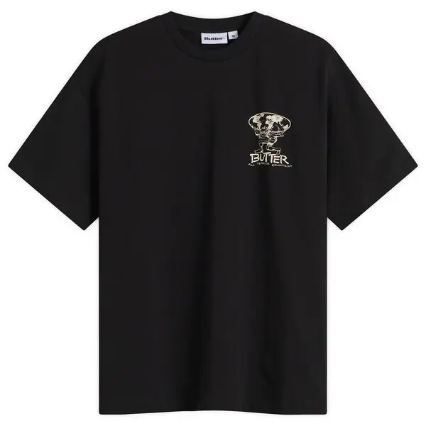 BUTTER GOODS Terrain T-shirt - Black