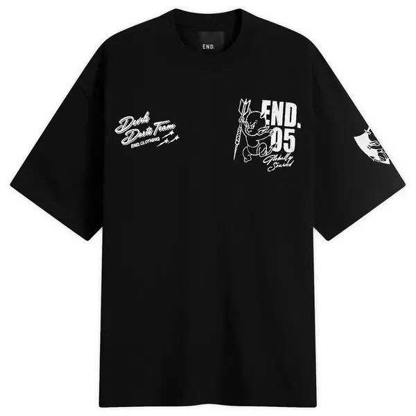 END. Devils Darts Team T-shirt - Black