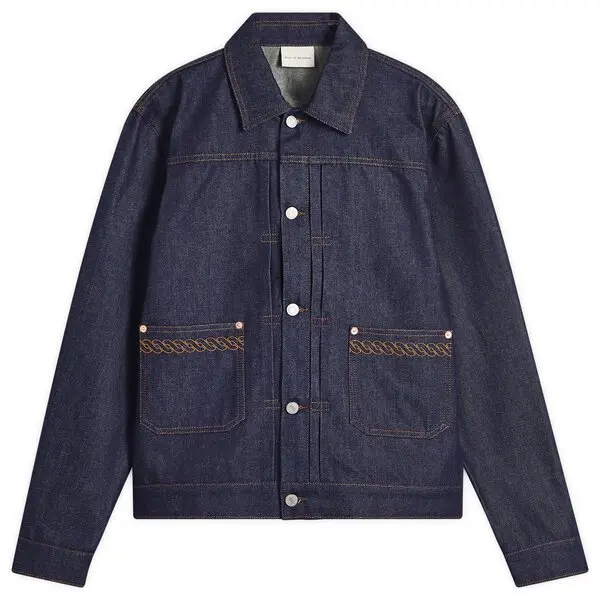Drole De Monsieur Raw Denim Jacket - Brut