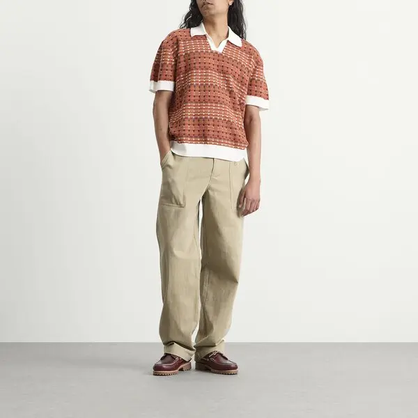 Drole De Monsieur Cotton Drawstring Trousers