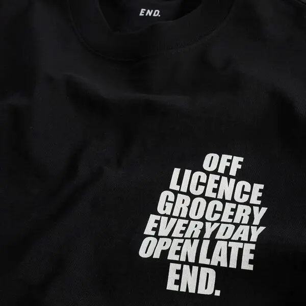 END. Open 'til Late T-shirt