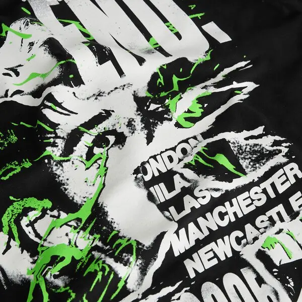 END. Shredded Gig Poster T-shirt