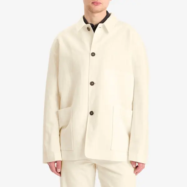 Studio Nicholson Nopi Cotton Linen Shirt Jacket