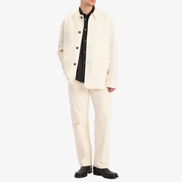 Studio Nicholson Nopi Cotton Linen Shirt Jacket