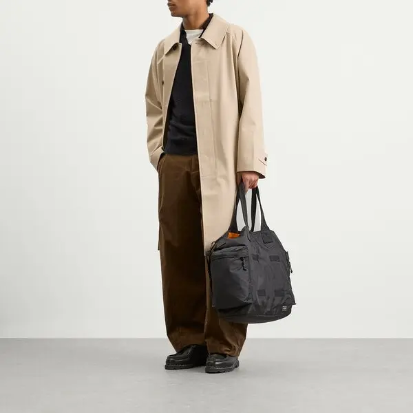 SAGE NATION Westminster Raglan Sleeve Overcoat - Beige