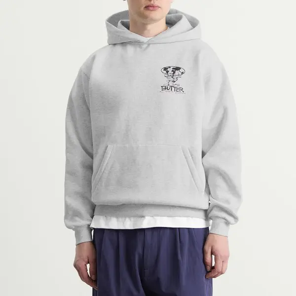 BUTTER GOODS Terrain Hoodie - Ash