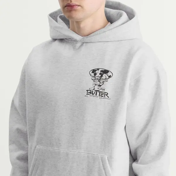 BUTTER GOODS Terrain Hoodie - Ash