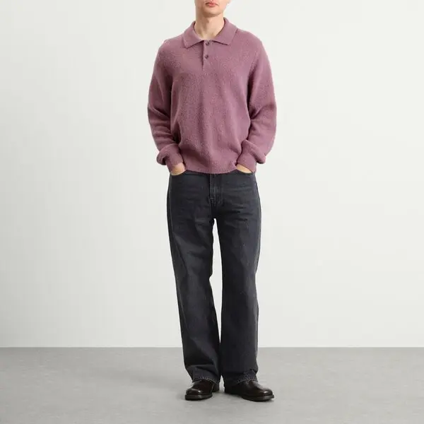CORRIDOR Brushed Alpaca Polo