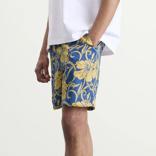 Drole De Monsieur Hibiscus Beach Shorts