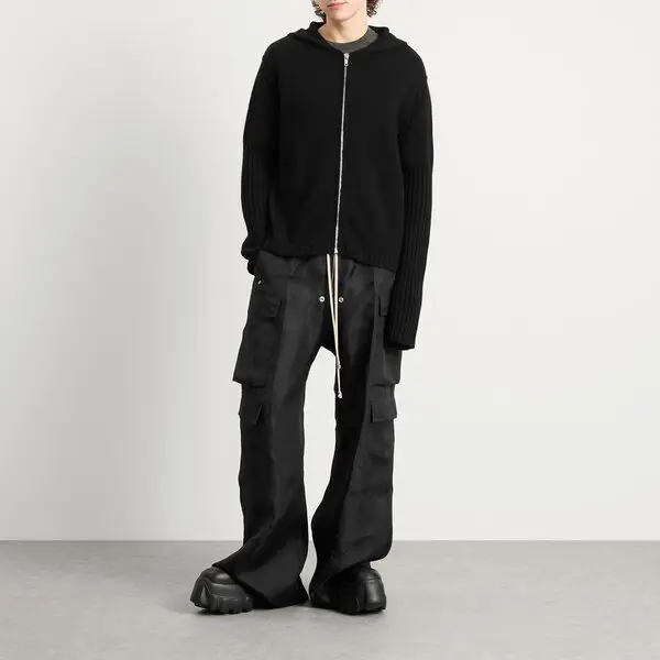 Rick Owens Knit Zip Through