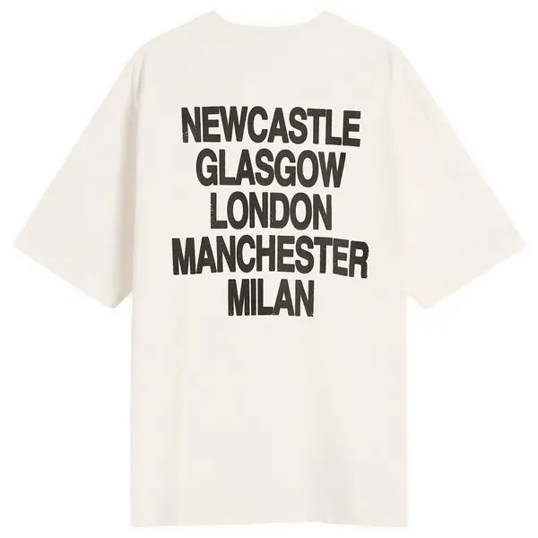 END. Records T-shirt - Ecru