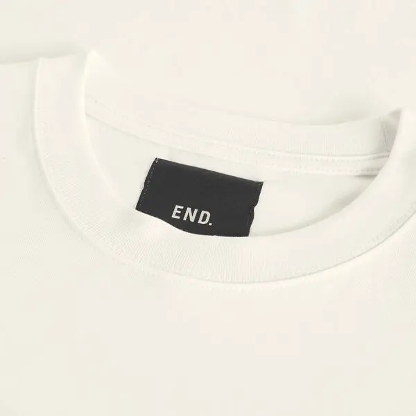 END. Records T-shirt - Ecru