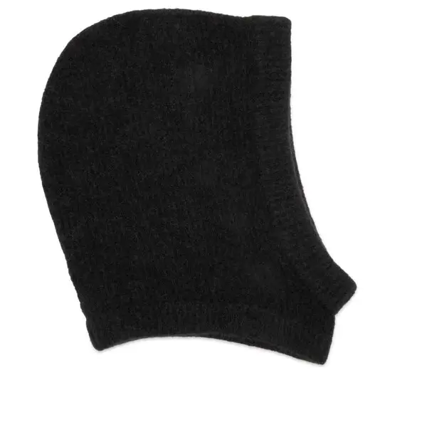 Rick Owens Knit Hood - Black