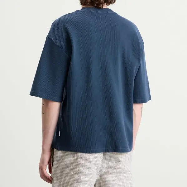 BOUND Acid Wash Organic Waffle T-shirt