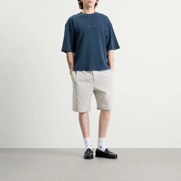 BOUND Acid Wash Organic Waffle T-shirt