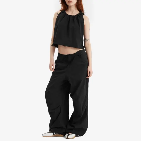Good American Twill Parachute Bubble Top