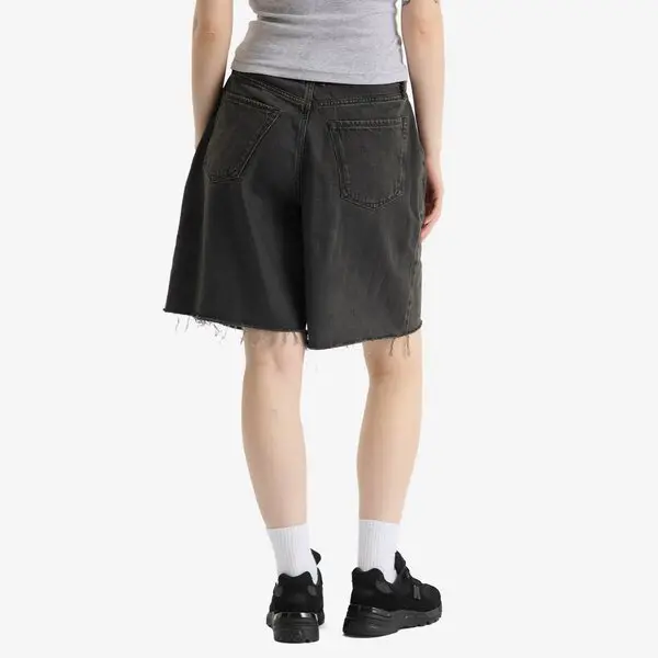 Good American Good Extreme Barrel Shorts