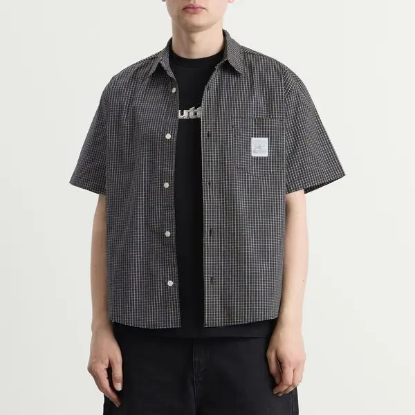 BUTTER GOODS Equipment Shirt - Black/grey