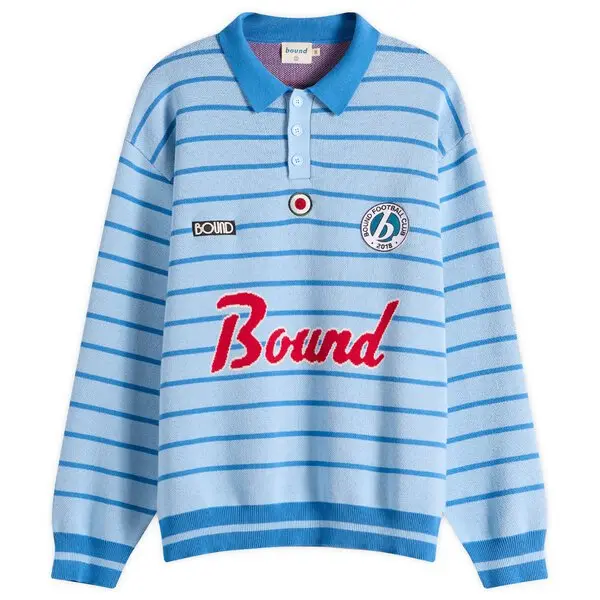 BOUND San Paulo Knit Football Shirt - Blue
