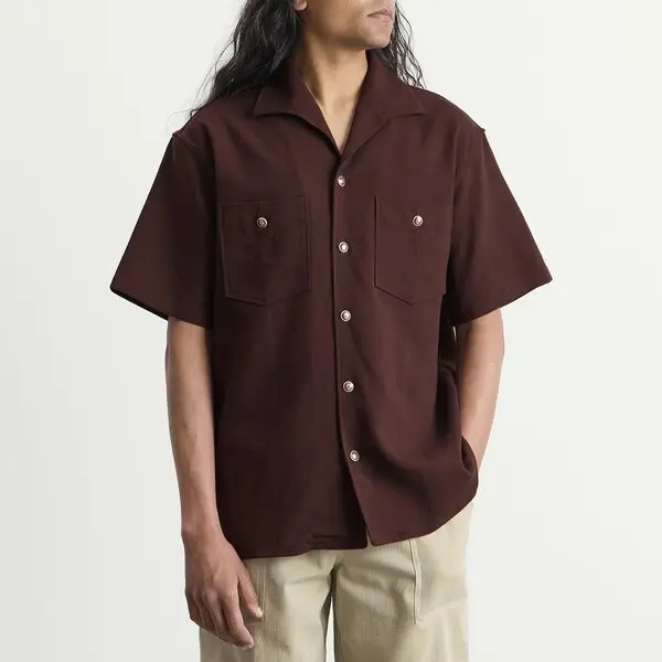 Drole De Monsieur Viscose Pocket Shirt