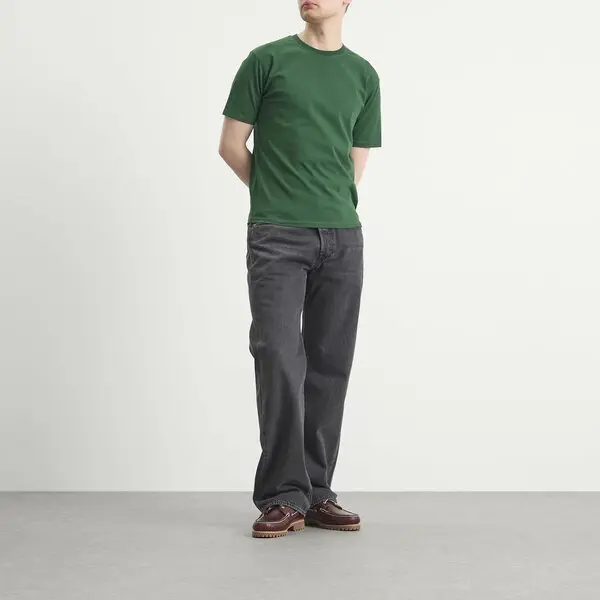 DRAKE'S Hiking T-shirt - Forest Green