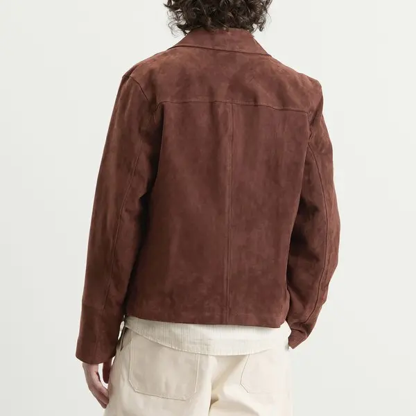 Drole De Monsieur D Mirror Zipped Leather Jacket