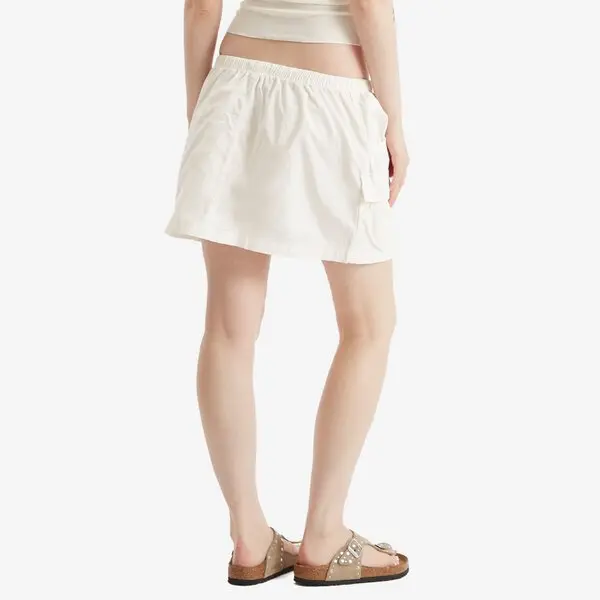 Good American Twill Mini Skirt