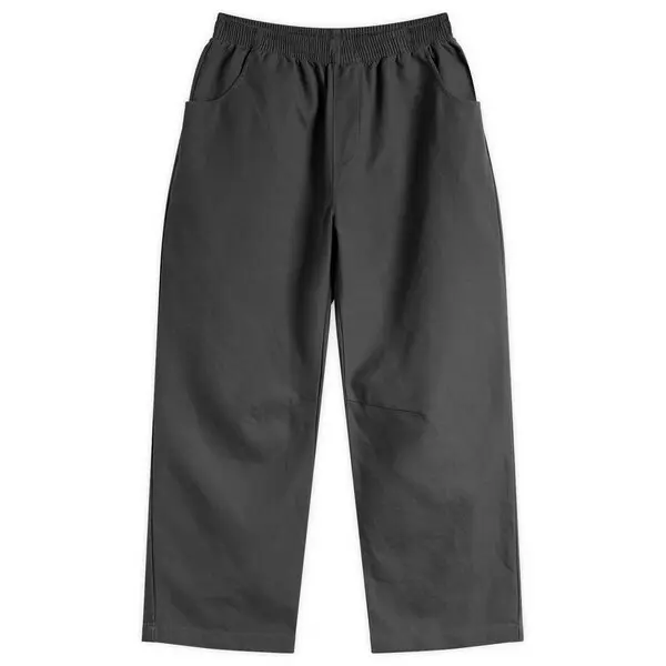 BOUND Porto Cotton Trousers - Charcoal