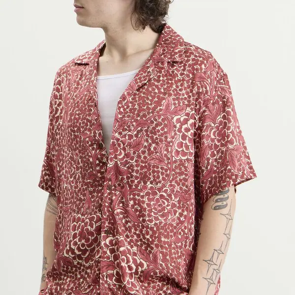 Drole De Monsieur Viscose Grapes Shirt