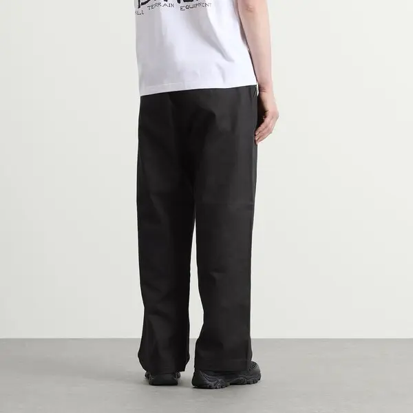 BUTTER GOODS Wide Leg Trousers - Black