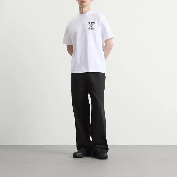 BUTTER GOODS Wide Leg Trousers - Black