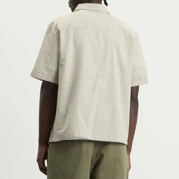 BOUND Gingham Cropped Shirt
