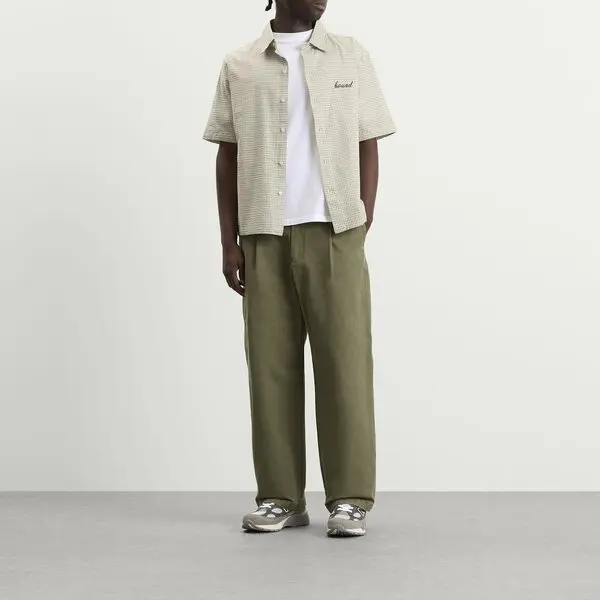 BOUND Gingham Cropped Shirt