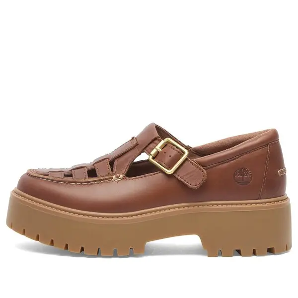 Timberland Stone Street Buckle Shoe - Rust Full Grain