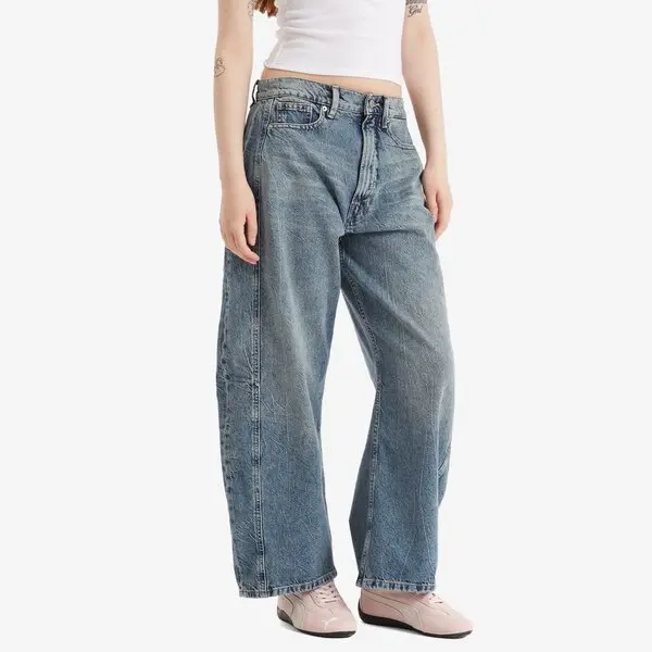 Good American Good Extreme Barrel Jeans