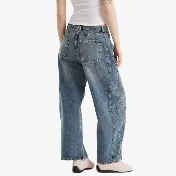 Good American Good Extreme Barrel Jeans