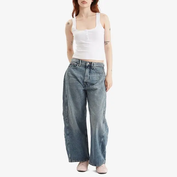 Good American Good Extreme Barrel Jeans