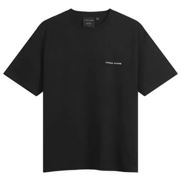 Canada Goose Novo T-shirt With Back Graphic - Black