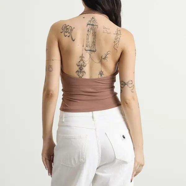 SKIMS Smooth Layers Halter Top