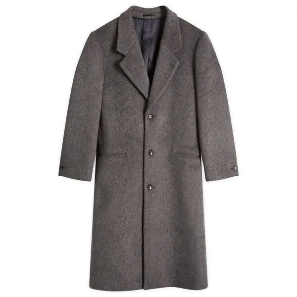 CARTER YOUNG Hewitt Wool Coat - Silver Grey
