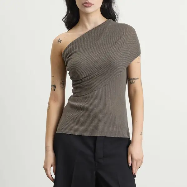 Rick Owens Athena One Shoulder Top