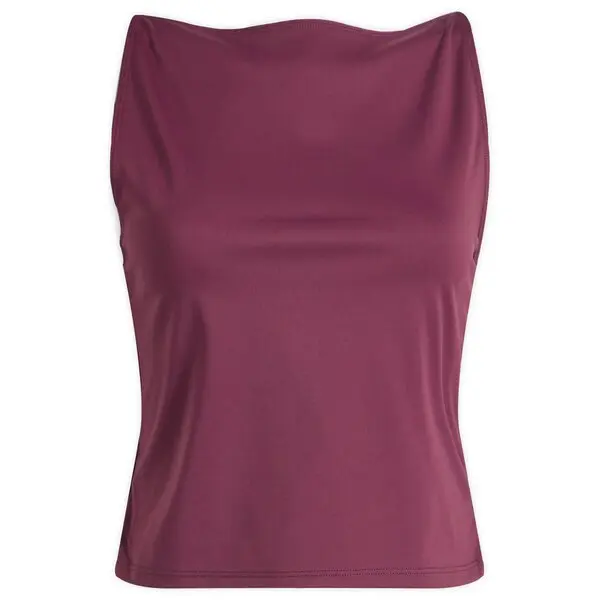 Good American Weightless Scuba Sleeveless Tank - Fig
