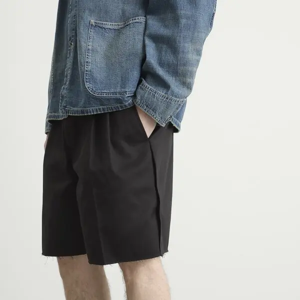 MAISON MARGIELA Raw Hem Tailored Shorts