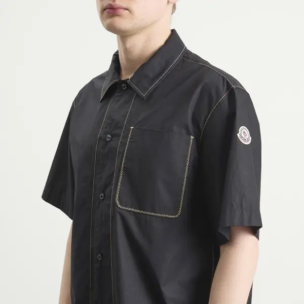 Moncler Contrast Stitch Shirt