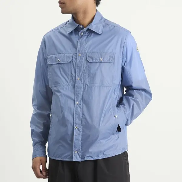 Moncler Nylon Ripstop Shirt Jacket