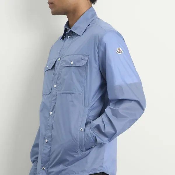 Moncler Nylon Ripstop Shirt Jacket