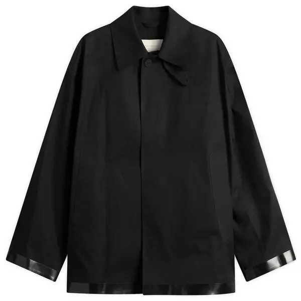 Studio Nicholson X Mackintosh Short Bonded Mac - Black