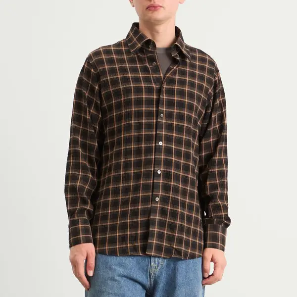 CARTER YOUNG Plaid Business Shirt