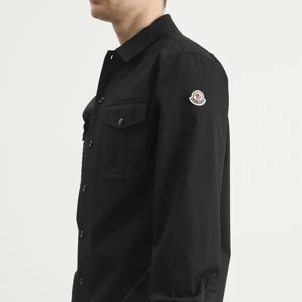 Moncler Cotton Gaberdine Over Shirt