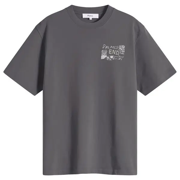 PALMES End. X Scene T-shirt - Charcoal